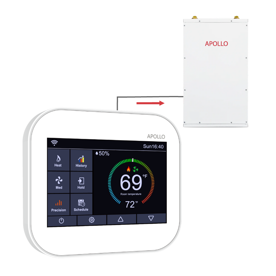 APOLLO Wi-Fi Fan Coil Thermostat | MBTEK